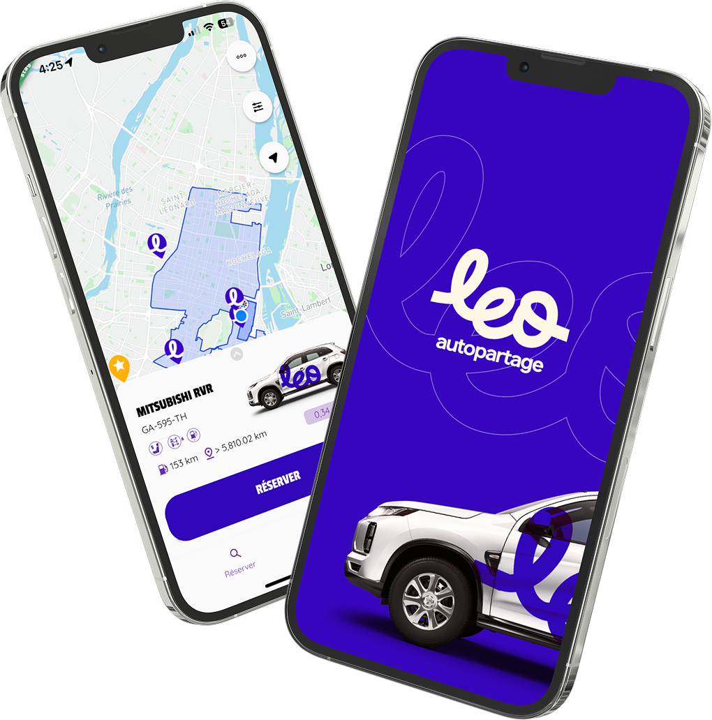 Leo Autopartage in Montreal - Your self-service car 24/7